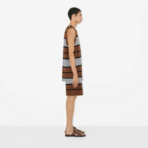 Burberry Striped Knee-length Shorts