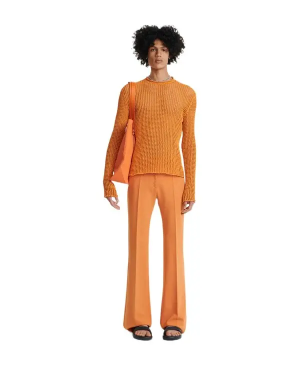 DION LEE Open-knit Cotton Jumper