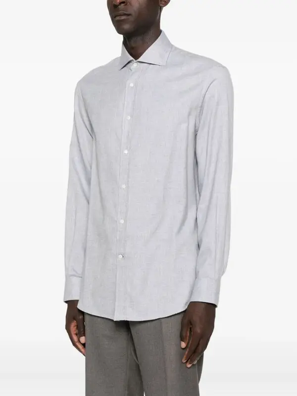 Brunello Cucinelli Long Sleeved Buttoned Shirt