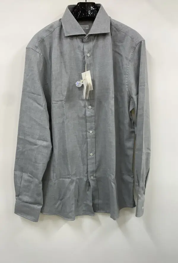 Brunello Cucinelli Long Sleeved Buttoned Shirt