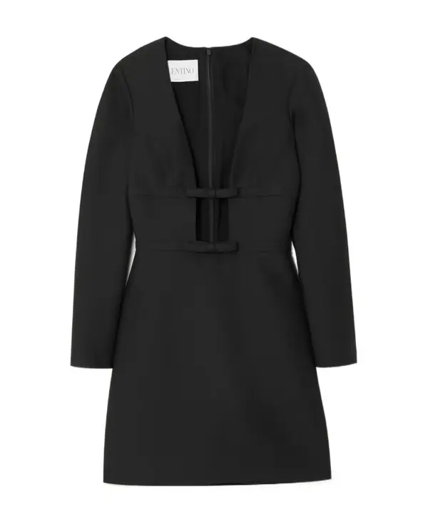 Valentino Garavani Cut-out Bow Mini Dress