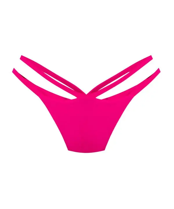 Versace Medusa '95 Strappy Bikini Bottoms - Pink
