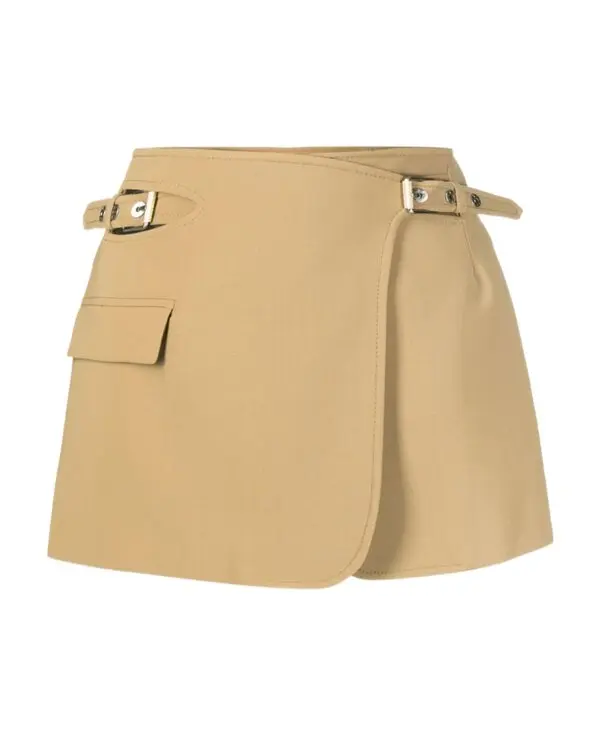 DION LEE Interlock Blazer Mini Skirt - Nude