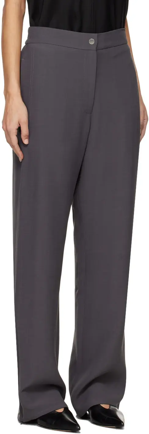 Studio Nicholson Rush Straight Leg Trousers