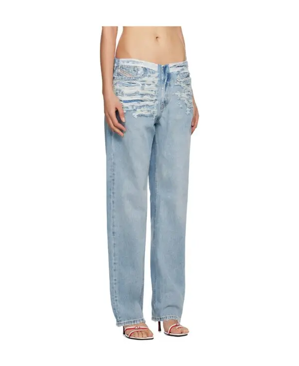 DIESEL® Logo Denim Trousers