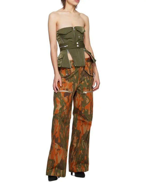 DION LEE Slouch-pocket Trousers