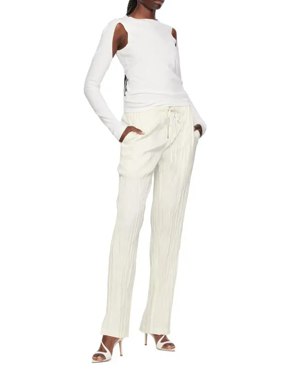 Helmut Lang Cut-out Fine-knit Jumper
