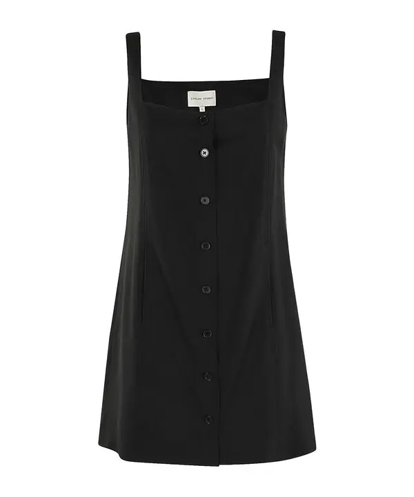 LOULOU STUDIO Sleeveless Button-detailed Mini Dress