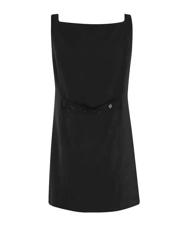 LOULOU STUDIO Sleeveless Button-detailed Mini Dress