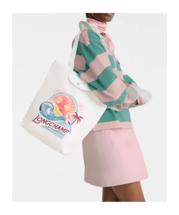 Longchamp Le Pliage Collection Tote Bag - Rainbow