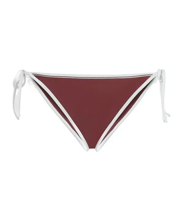 Brunello Cucinelli Monili Bikini Top - Red
