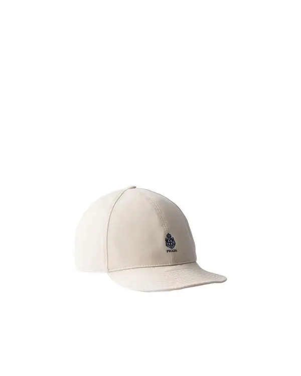Prada Gabardine Baseball Cap - Sand Beige