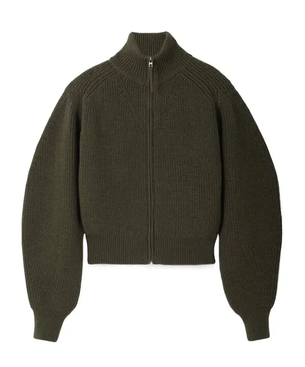 Jacquemus Zip-up Knitted Cardigan