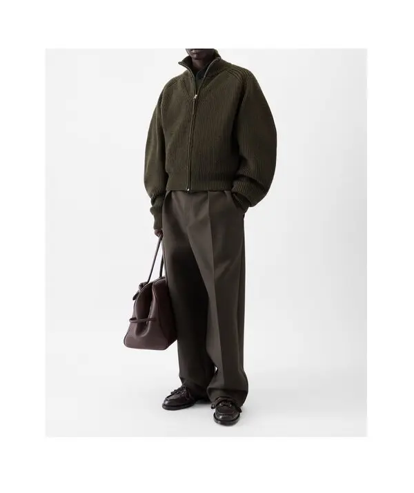 Jacquemus Zip-up Knitted Cardigan
