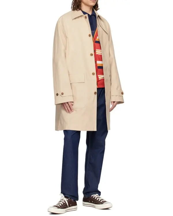 Maison Kitsuné Striped Knitted Cardigan