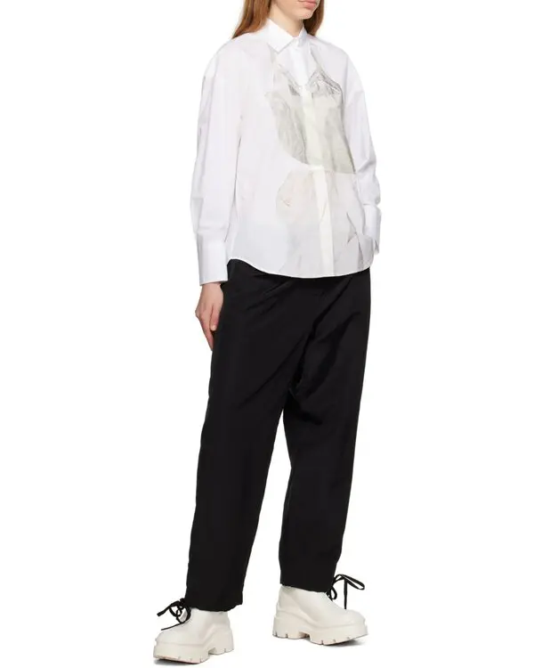 MSGM Elasticated Ankles Wide-leg Trousers