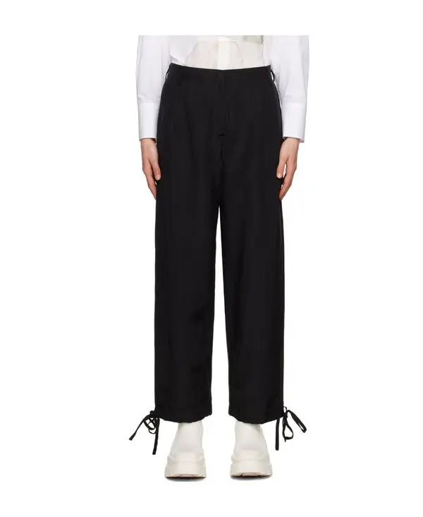 MSGM Elasticated Ankles Wide-leg Trousers