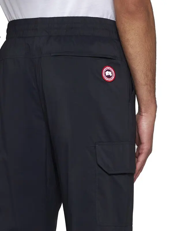 Canada Goose Logo Patch Cargo Trousers