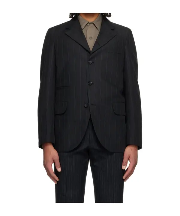 Comme Des Garçons Dobby Stripe Blazer