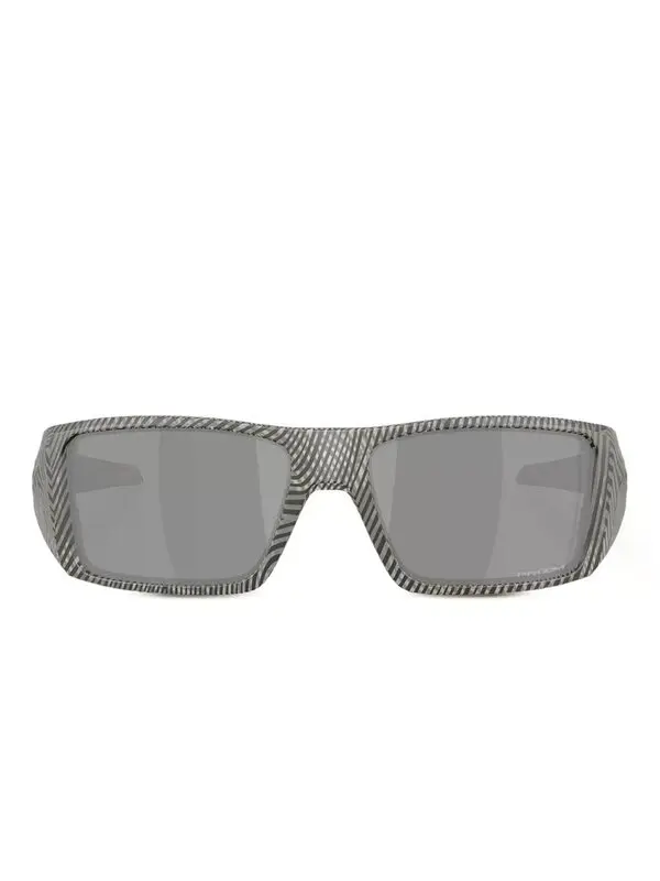 Oakley Heliostat Rectangle Sunglasses - Grey