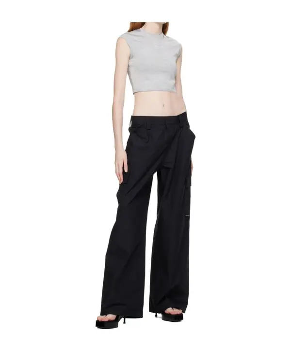Alexander Wang Sleeveless Crop Top