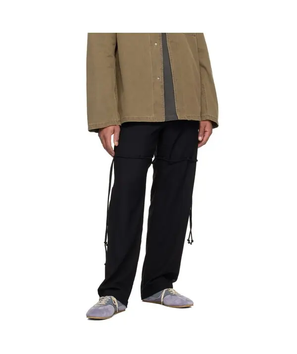 SONG FOR THE MUTE Gabardine Trousers