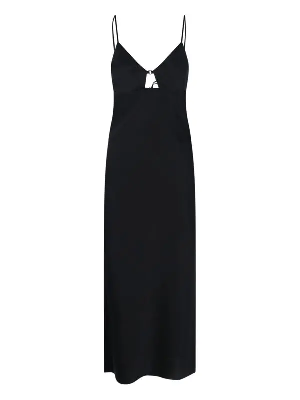 Filippa K Slip Maxi Dress With Cut-out Detail