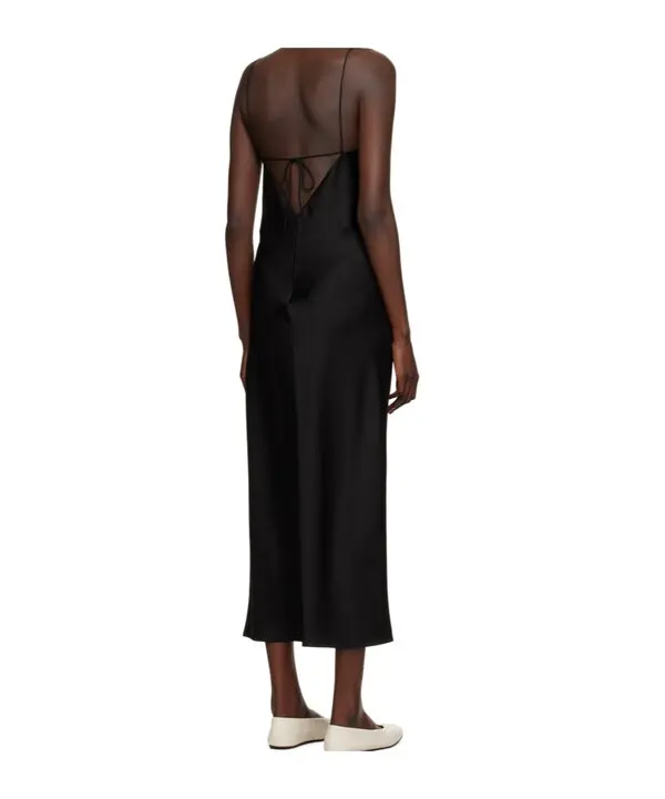 Filippa K Slip Maxi Dress With Cut-out Detail
