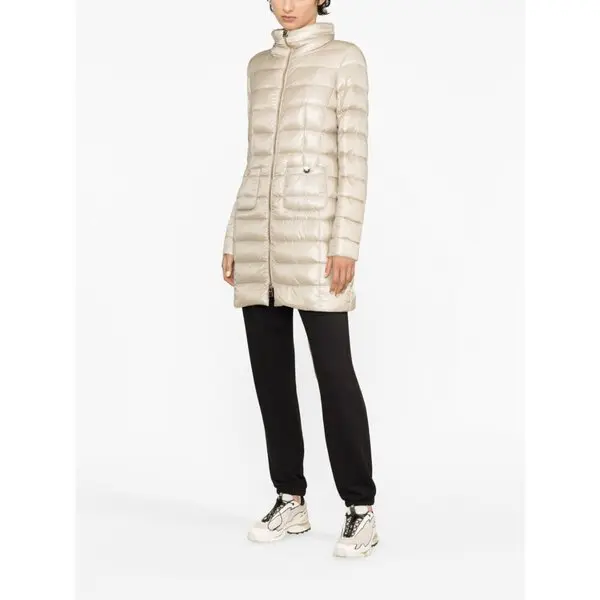 Herno Long-sleeved Down Jacket - Nude