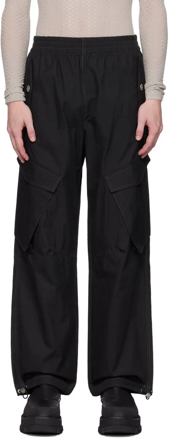 DION LEE Twill Cargo Trousers