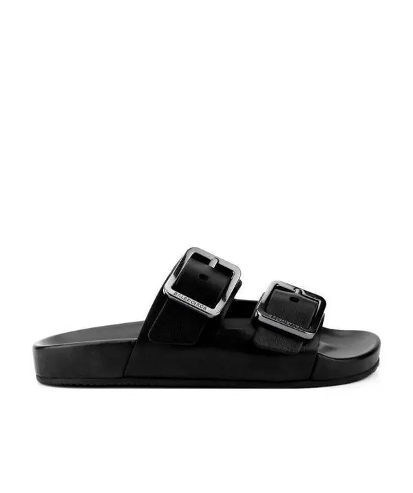 Balenciaga Mallorca Strap Sandals - Black