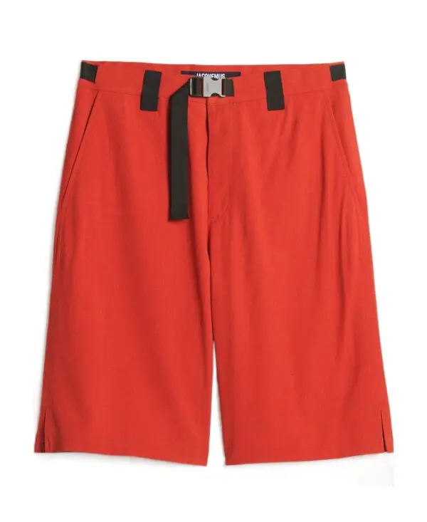 Jacquemus Le Short Meio Oversized Shorts - Red