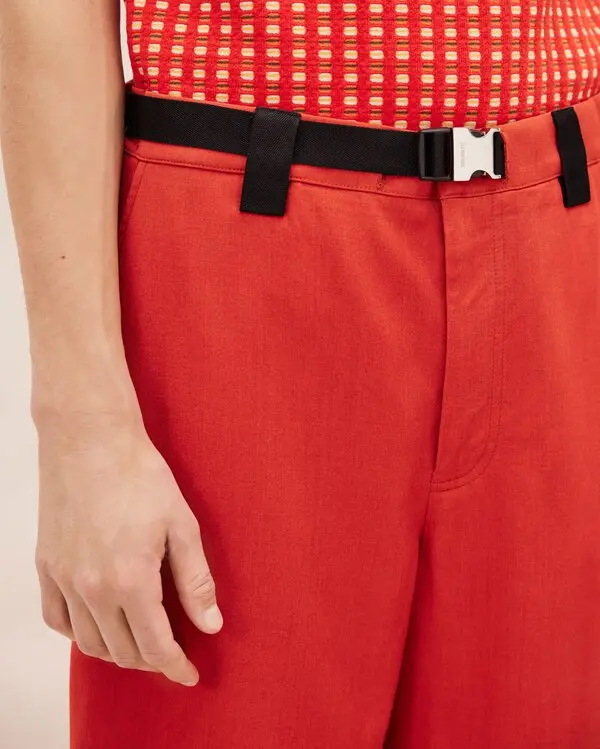 Jacquemus Le Short Meio Oversized Shorts - Red