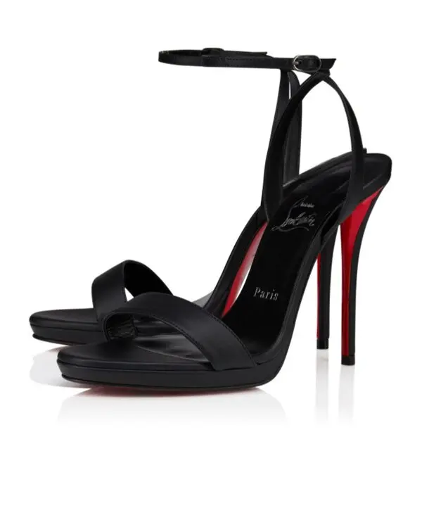 CHRISTIAN LOUBOUTIN Miss Z Sandal Queen Strappy Stiletto Sandals