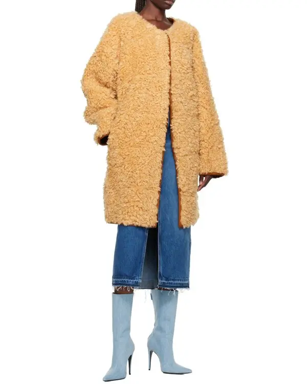 STAND STUDIO Paola Faux Fur Coat