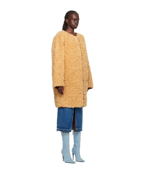 STAND STUDIO Paola Faux Fur Coat