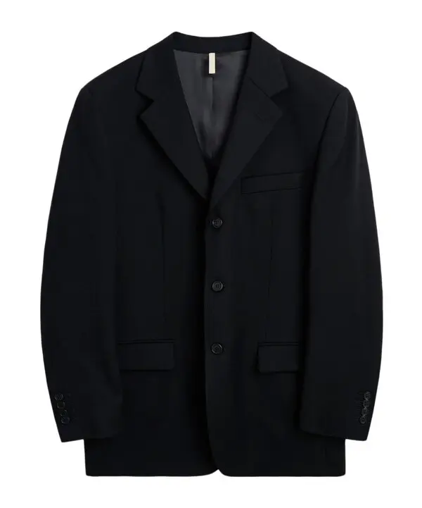 SUNFLOWER Single-breasted Wool Suit Jacket