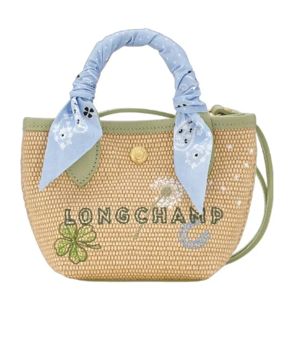 Longchamp Le Pliage Collection Xs Basket Bag - Almond Green