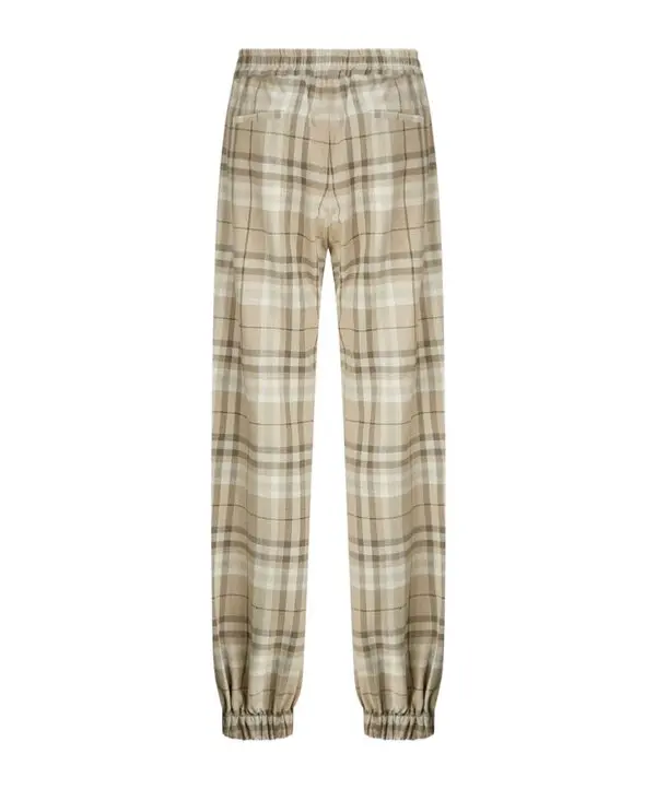 Attico Checkered Trousers