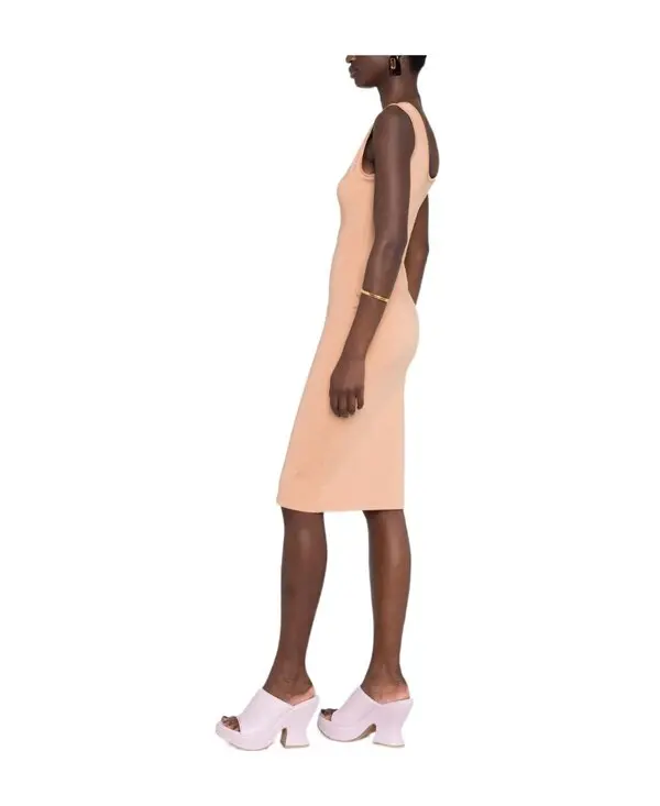 Dries Van Noten Sleeveless Logo Dress