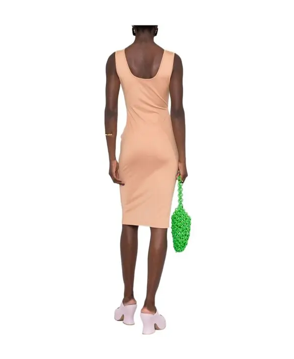 Dries Van Noten Sleeveless Logo Dress