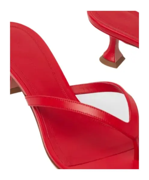 Amina Muaddi Thong High-heeled Sandals