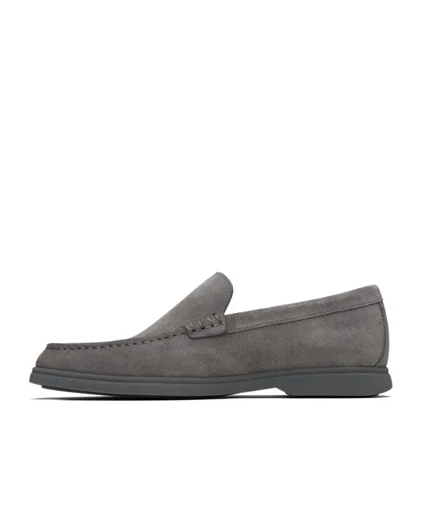 Hugo Boss Suede Loafers With Contrast Sole