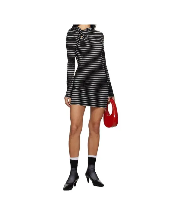 MSGM Striped Mini Dress