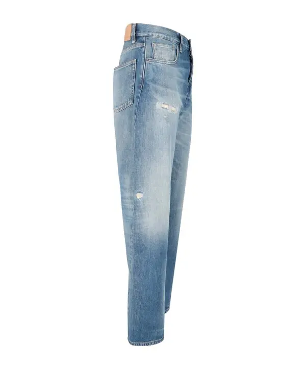SUNFLOWER Belt Loop Jeans - Blue