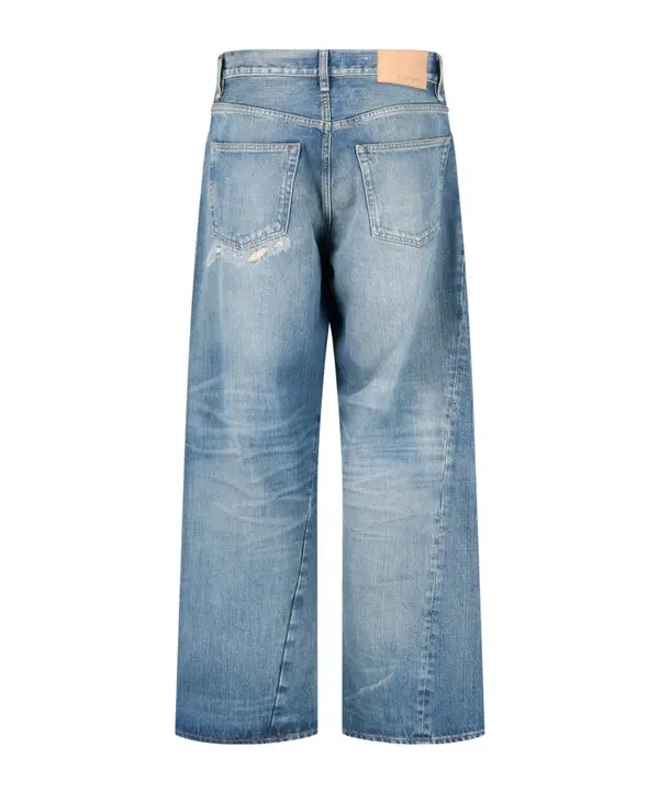 SUNFLOWER Belt Loop Jeans - Blue