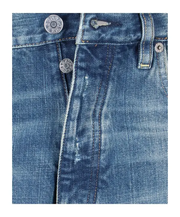 SUNFLOWER Belt Loop Jeans - Blue