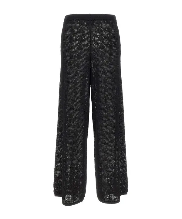 Loulou De Saison Openwork Seashell Trousers