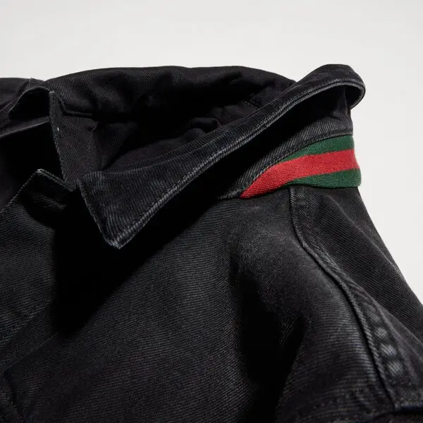 Gucci Washed Cotton Denim Jacket