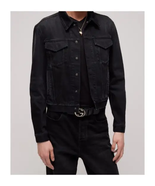 Gucci Washed Cotton Denim Jacket